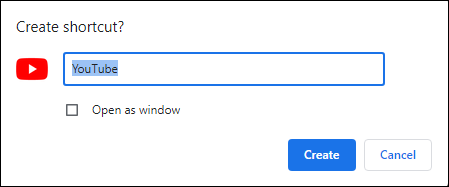 How to Create YouTube Shortcut on Desktop