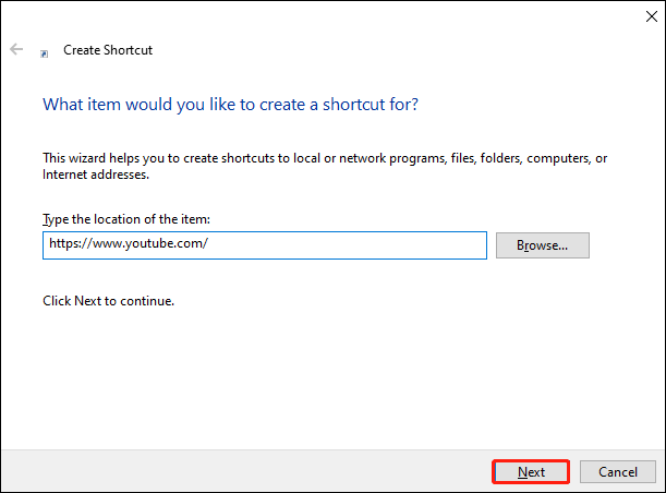 How to Create YouTube Shortcut on Desktop