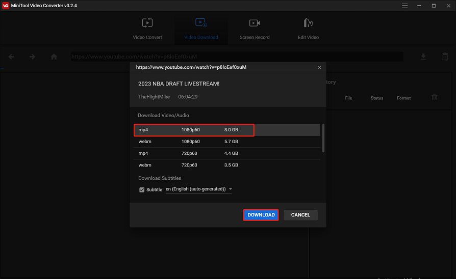 How to Download YouTube Lives Stream Video for Free?