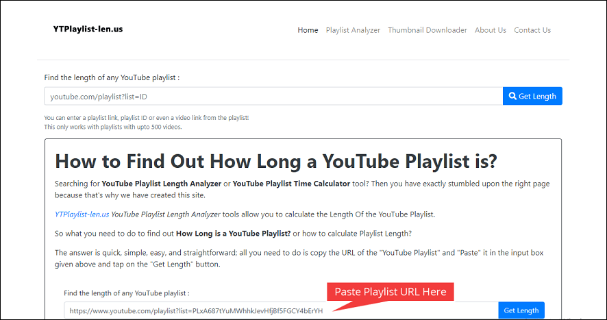 Best YouTube Playlist Length Calculators You Can Use