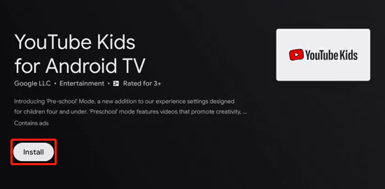 How to Watch YouTube Kids for Android TV? [Complete Guide]