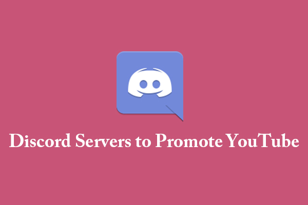6 Powerful Discord Servers to Promote YouTube