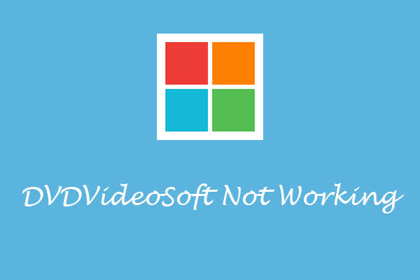 Reasons and Fixes for DVDVideoSoft Not Working