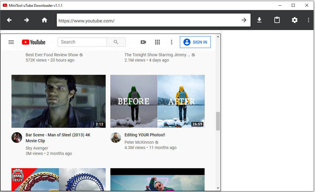 Die Top 4 YouTube-Desktop-Apps für Windows 10 - MiniTool uTube Downloader