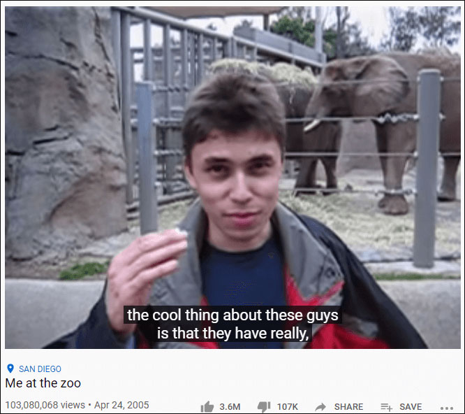 The YouTube First Video Was Uploaded 15 Years Ago
