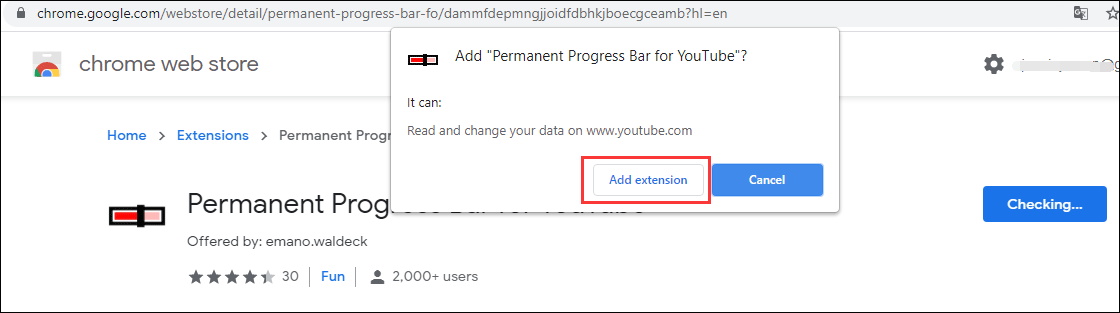 How to Always Show the YouTube Process Bar in Chrome/Firefox? - MiniTool