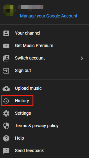 How to View, Clear, and Disable Watch History in YouTube Music? - MiniTool