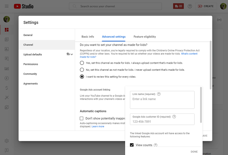 How to Link Your YouTube Channel to Google Ads Account - MiniTool