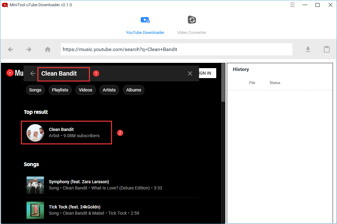 Wie kann ich Musik von YouTube Music auf Android/iOS/PC herunterladen ...