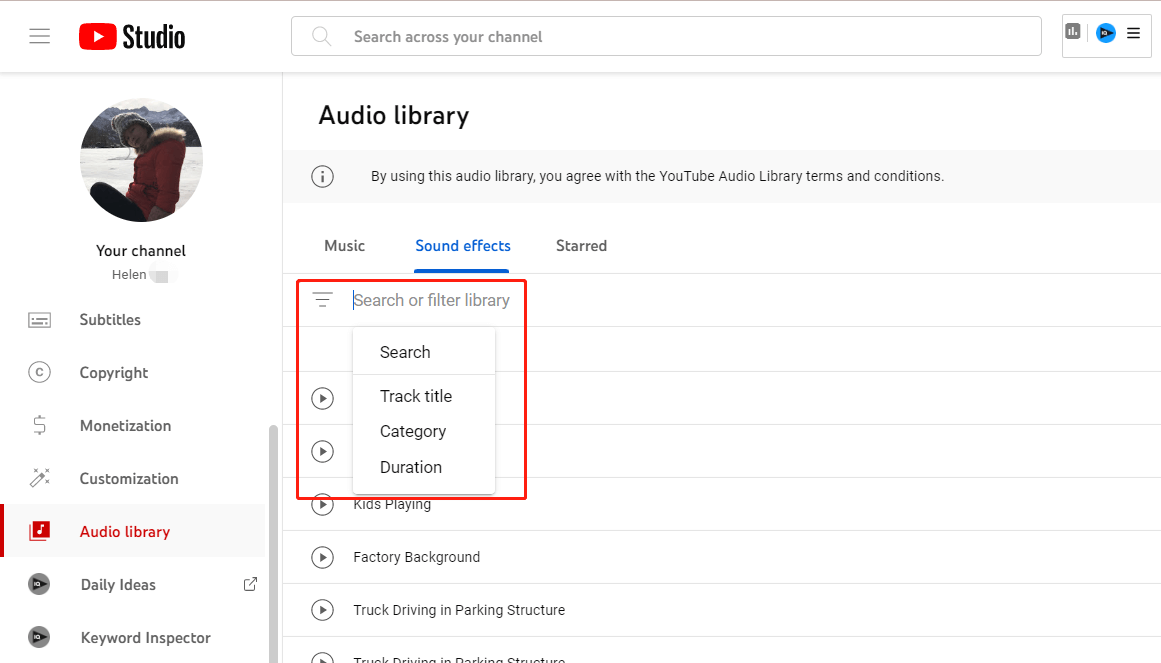 Download YouTube Video Sound Effects And Add It To Videos