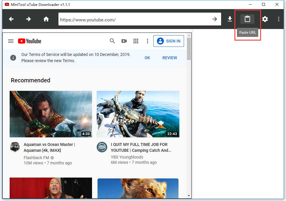 Cómo ver YouTube sin conexión: descargar vídeos de YouTube gratis - MiniTool uTube Downloader