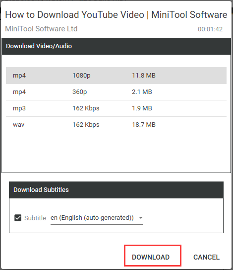 5 Maneras De Reparar Invalid Request Authentication Expired En Youtube Minitool Utube Downloader