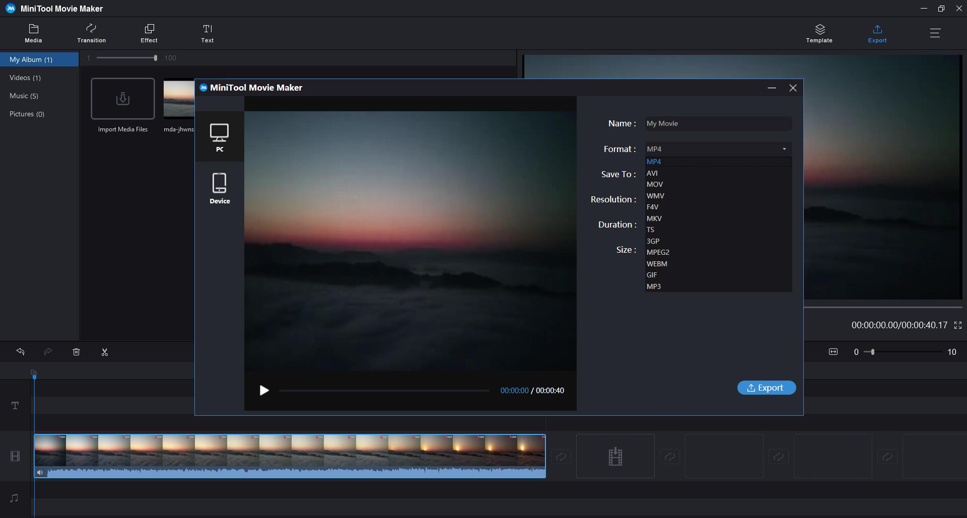 YouTube MP4 MiniTool UTube Downloader